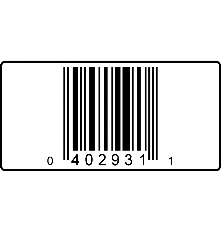 EAN Barcode Labels 40x20mm Printed Labels Express