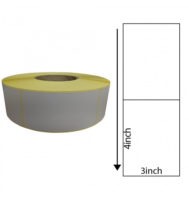 3 x 4 Inch Direct Thermal Labels