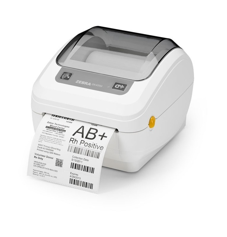 Zebra GK420d Healthcare - Designed specifically for healthcare applications